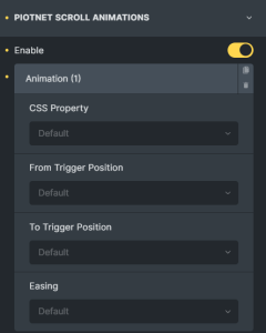 Beautiful Scroll Animation for Bricks Websites - Piotnet Bricks